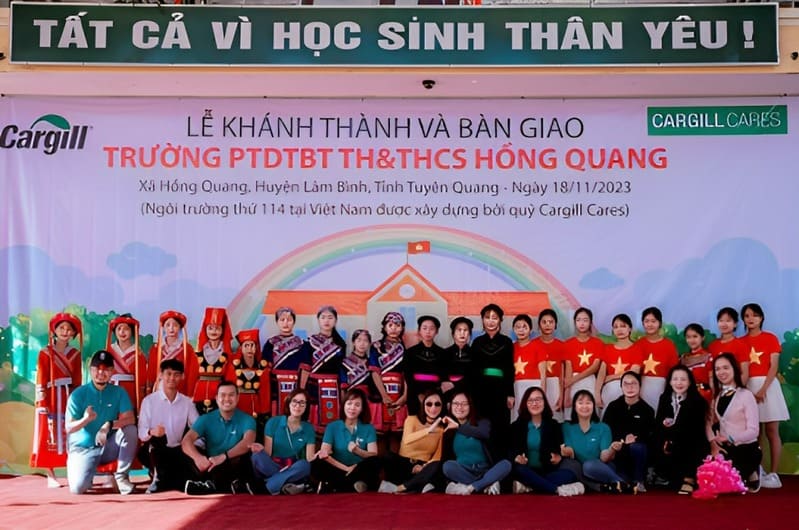 Cargill unveils three new schools in late 2023, now enriching education across 54 provinces in ...